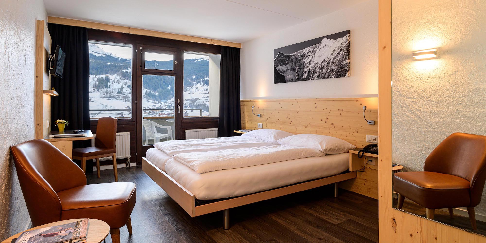 Hotel Jungfrau Lodge in Grindelwald - Rooms
